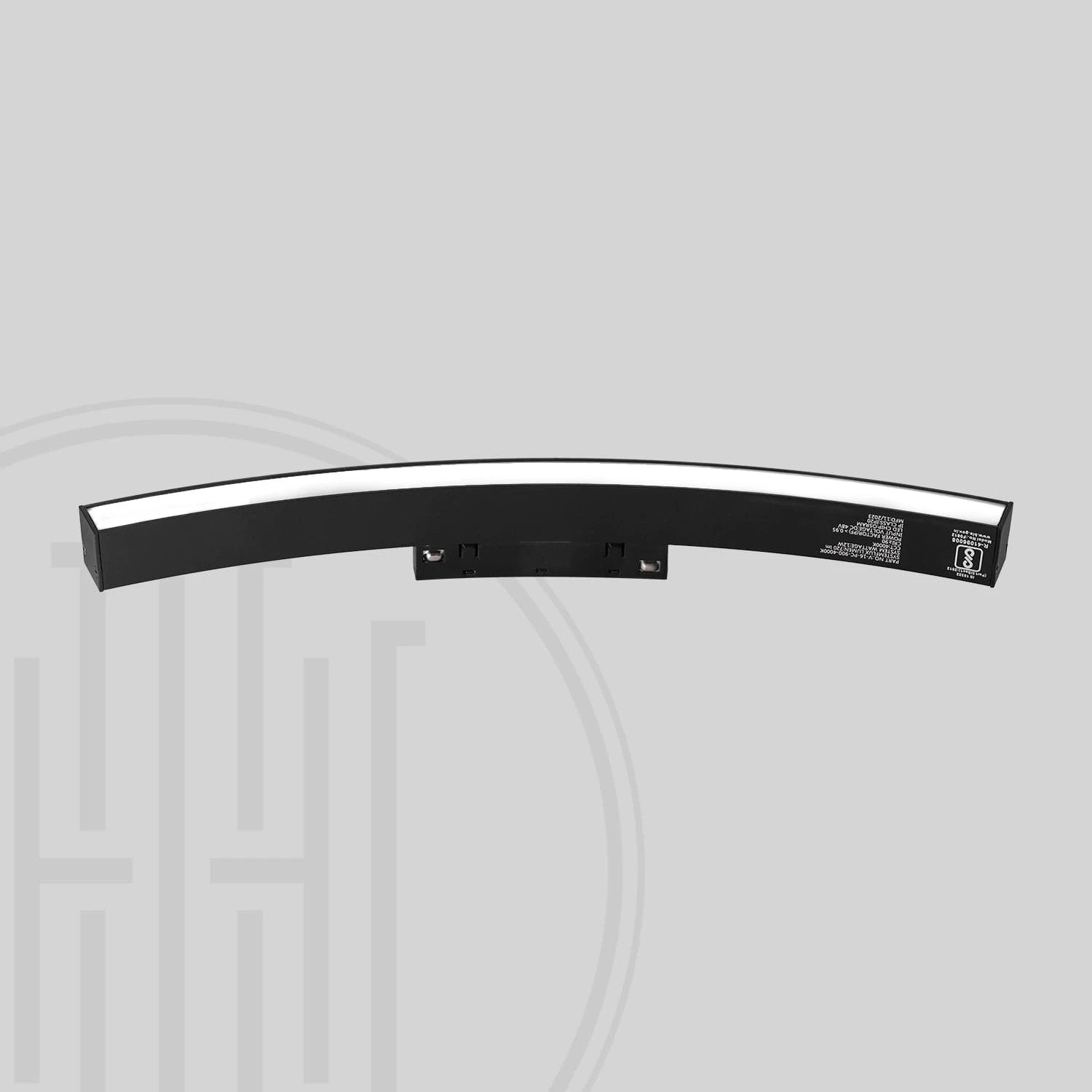 Linear Diffused Round Magnetic Track Light | 3000K & 4000K | DC48V ...