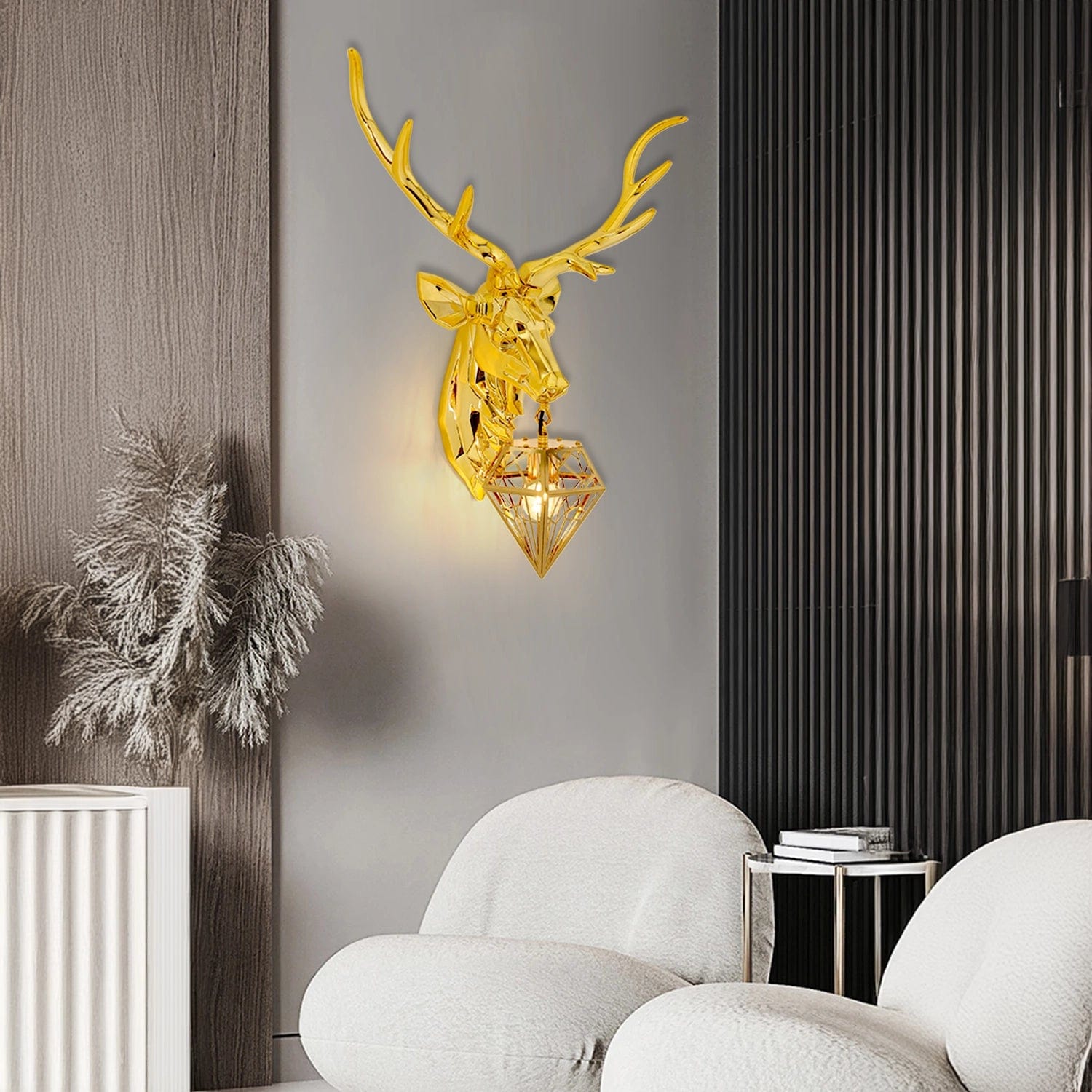 Alpha Stag Wall Light – Harold Electricals