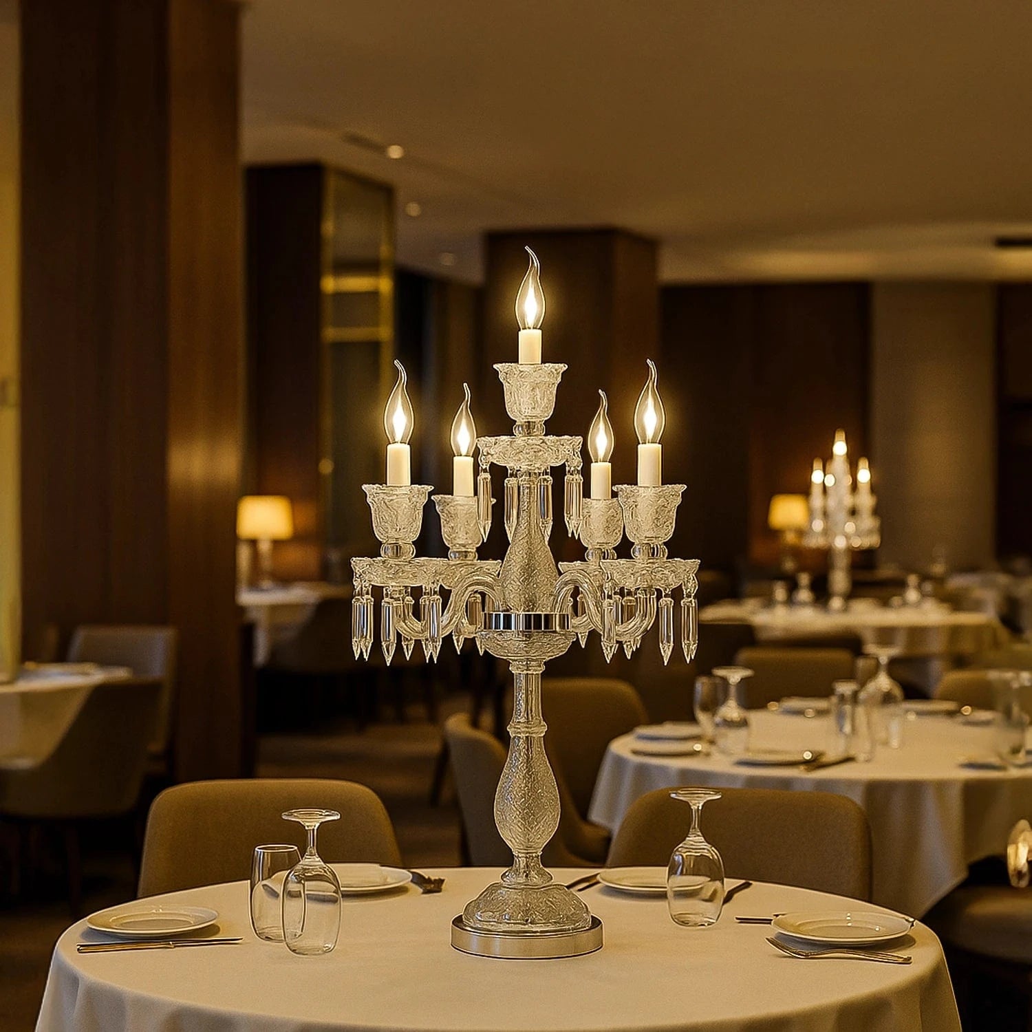 Isabella Table Lamp – Luxury Crystal Light for Interiors – Harold ...