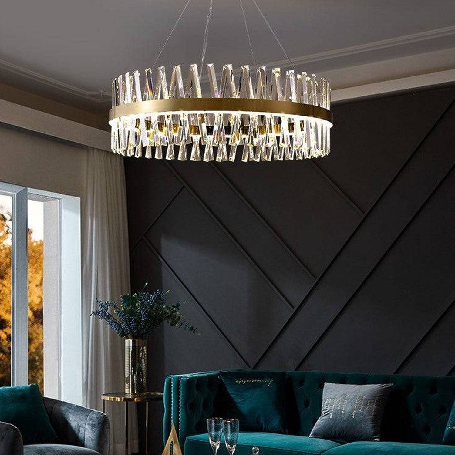 Chandelier Magnetic Accents Illuminate Your Space With Bacci Crystal