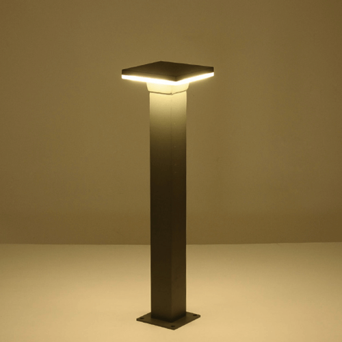 Square Bollard Lighting Commercial Exterior | Bollards