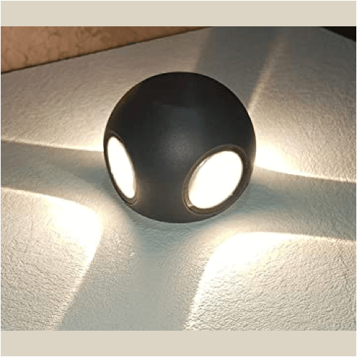 Spherical Outdoor Wall Facade Light – Harold Electricals